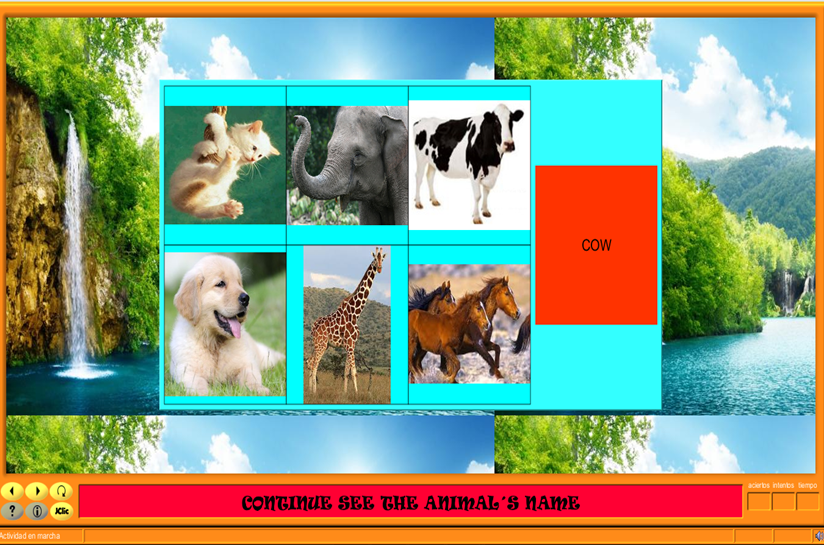 DIGITAL GAMES WITH JCLIC TO IMPROVE ENGLISH BASIC VOCABULARY : EXAMPLES ...