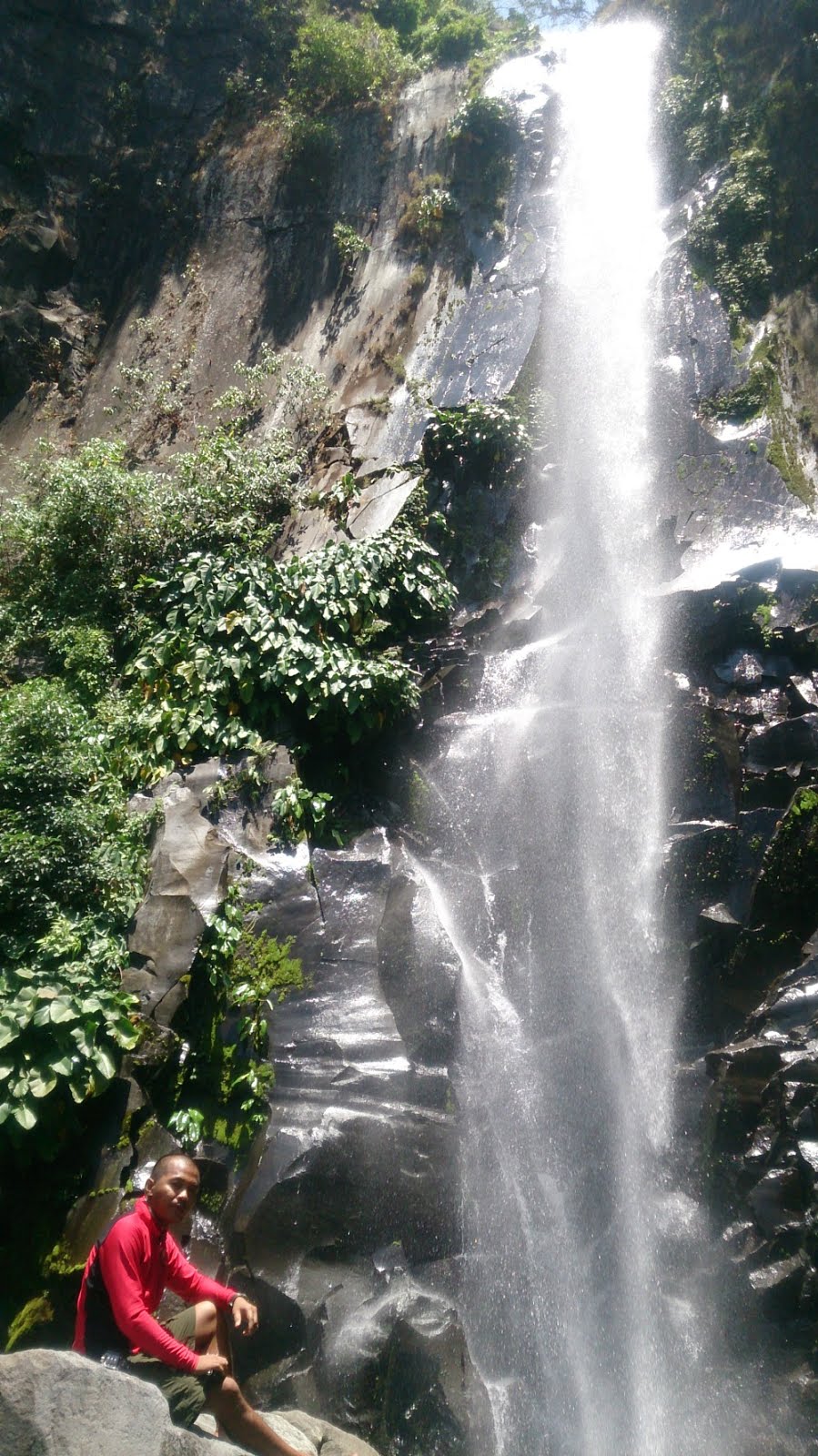 It Is Difficult To Take A Picture Of The Whole Waterfall At This Distance
