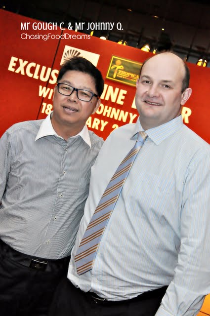 CHASING FOOD DREAMS: Johnny Q Winemaker’s Dinner @ Tropicana Golf ...