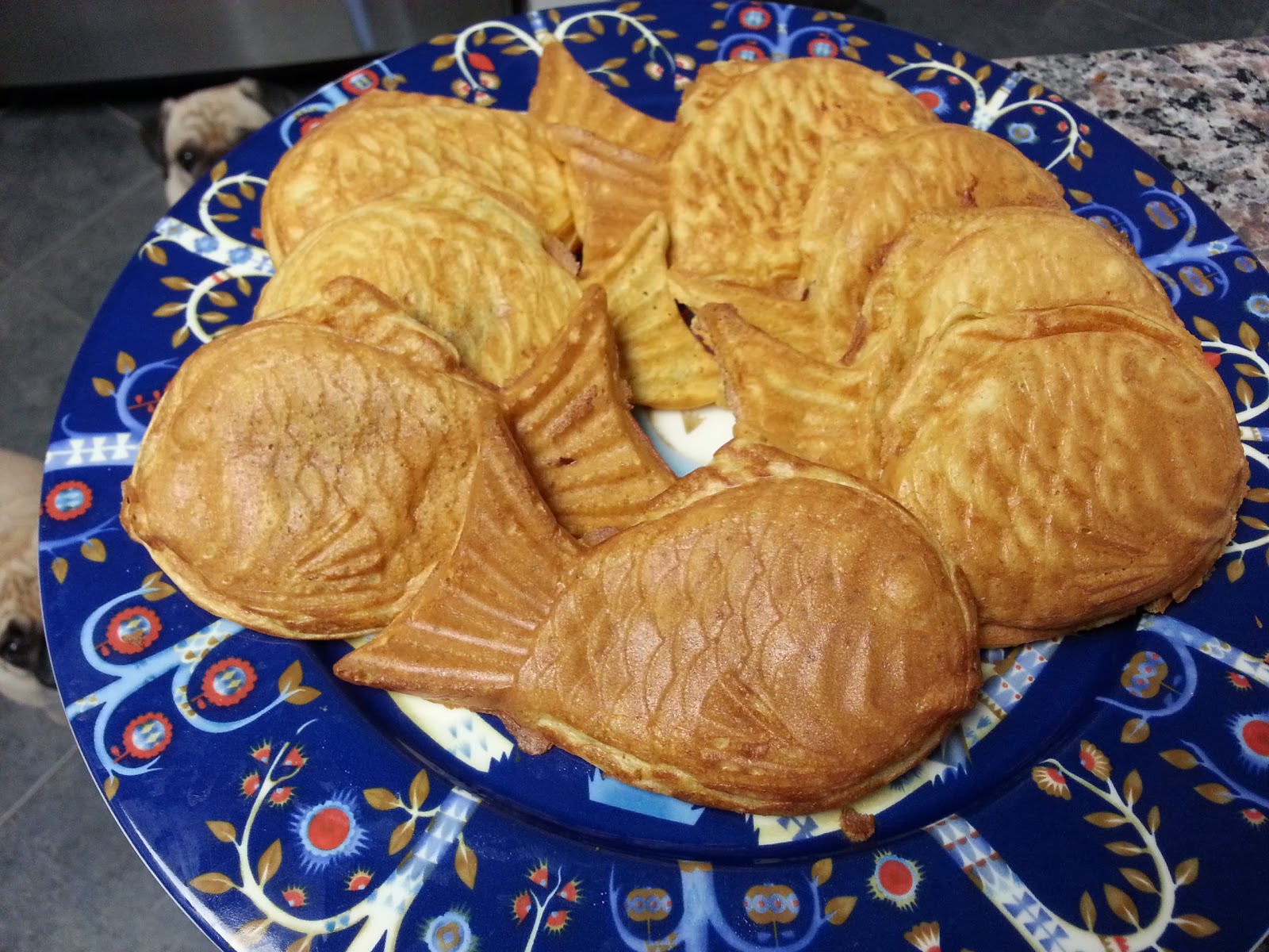 Grubbin' Pugs: Pancakes/Waffles with Dark Chocolate and Coconut Pudding ...