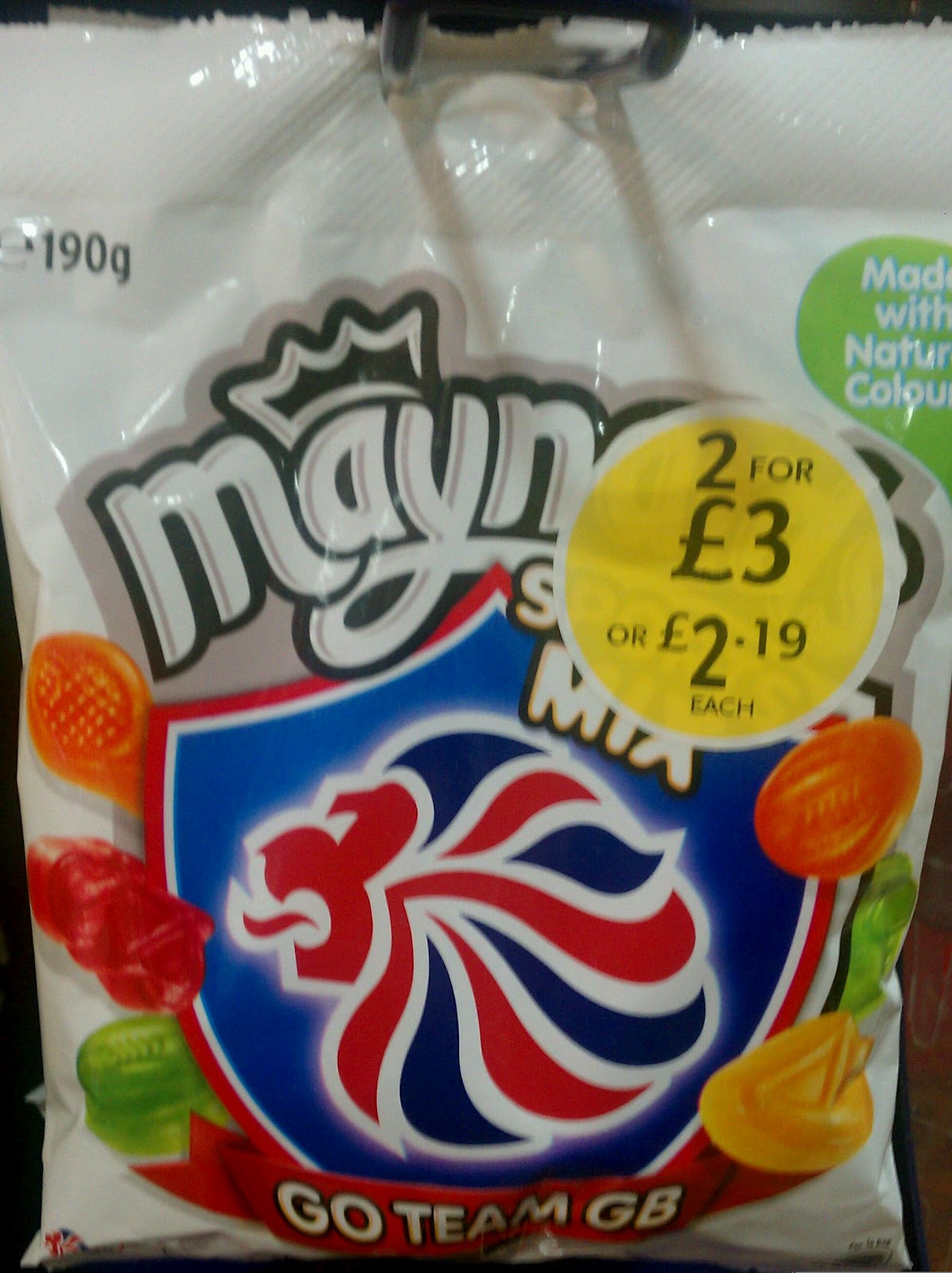 Finding BonggaMom: Olympics-themed candy