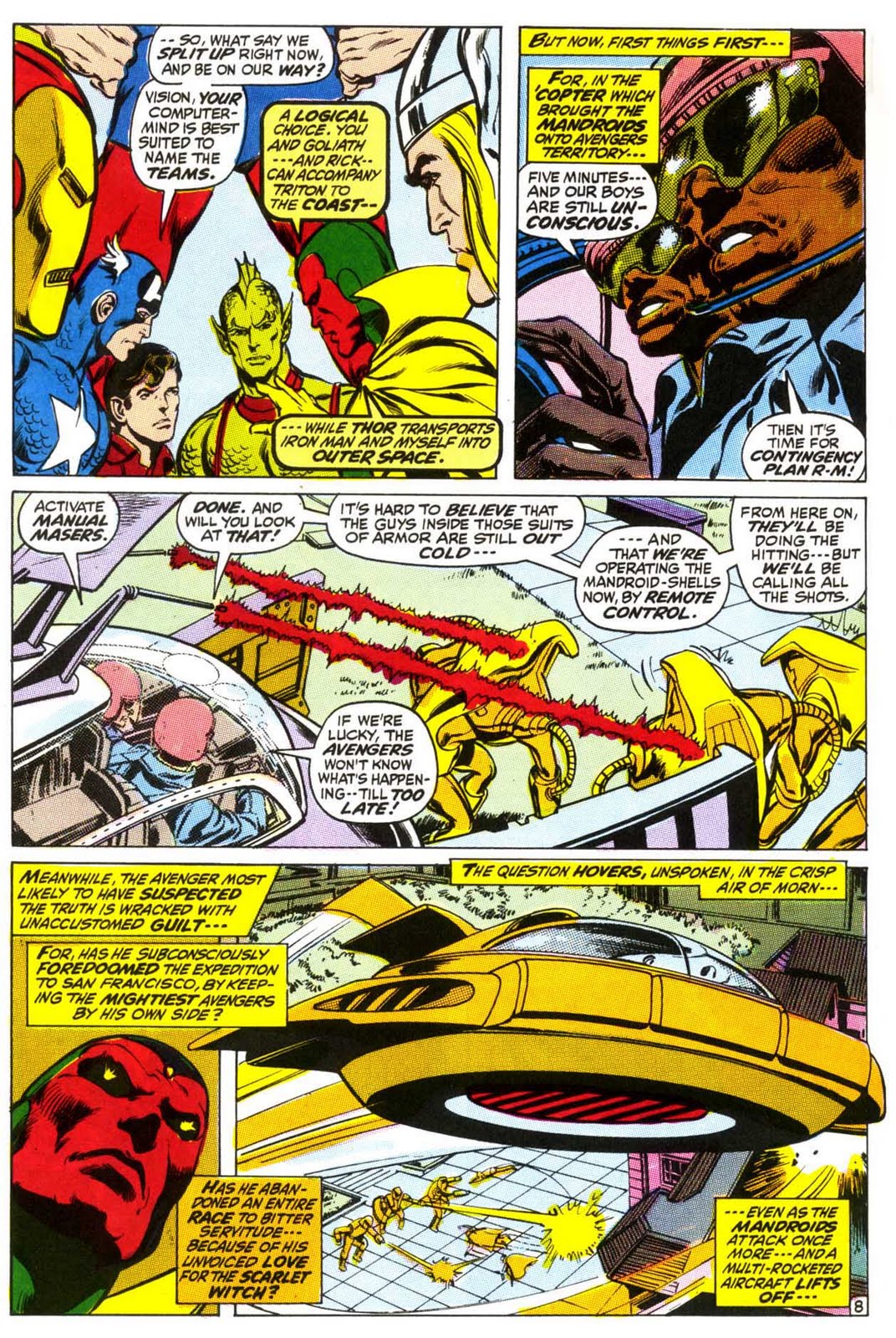 Pellucidar Offerings 3: Something Inhuman Avengers Tale By Neal Adams ...