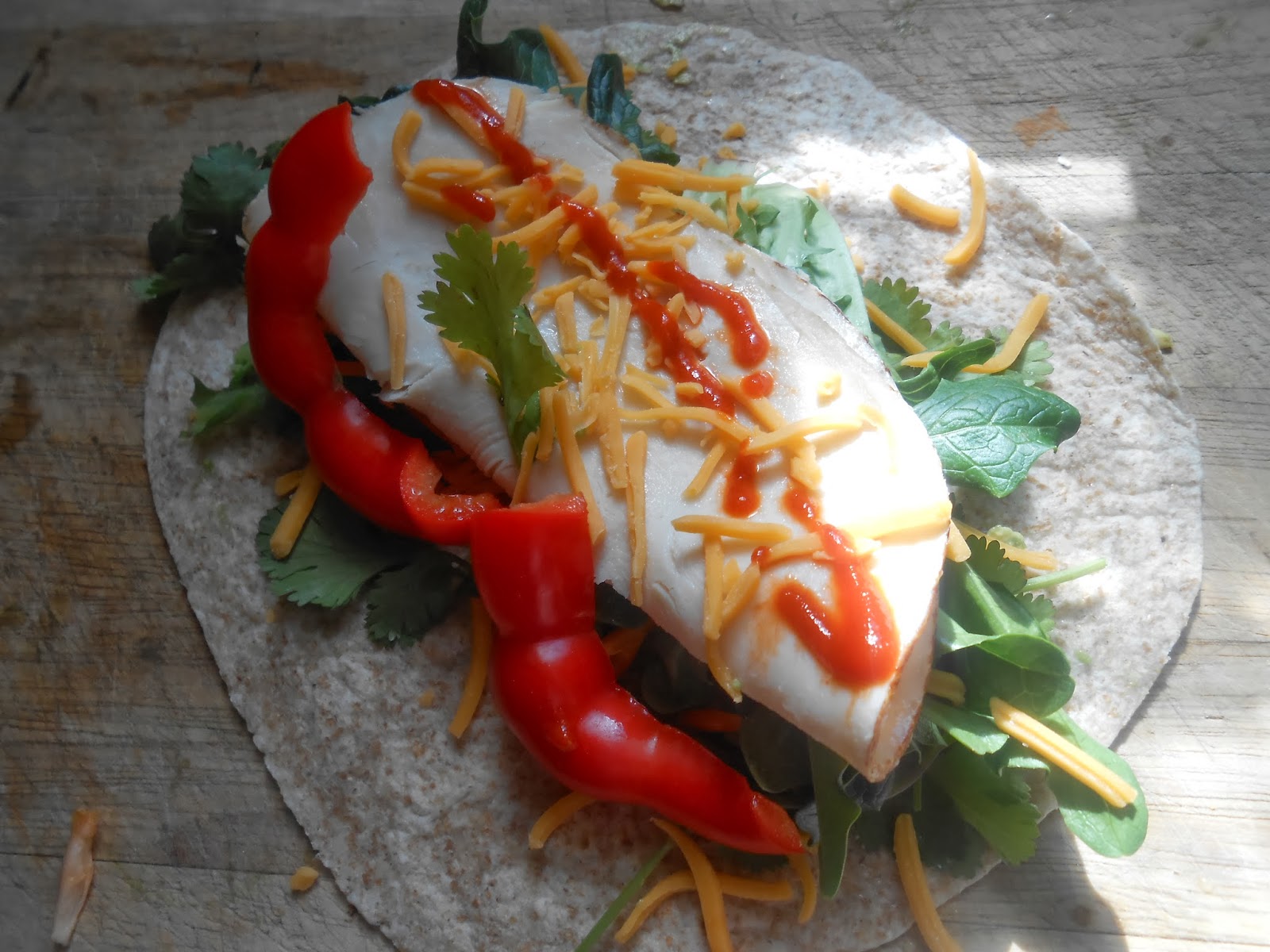 Game On Recipes, Tips, and Tricks: Southwest Spicy Whole Wheat Wrap