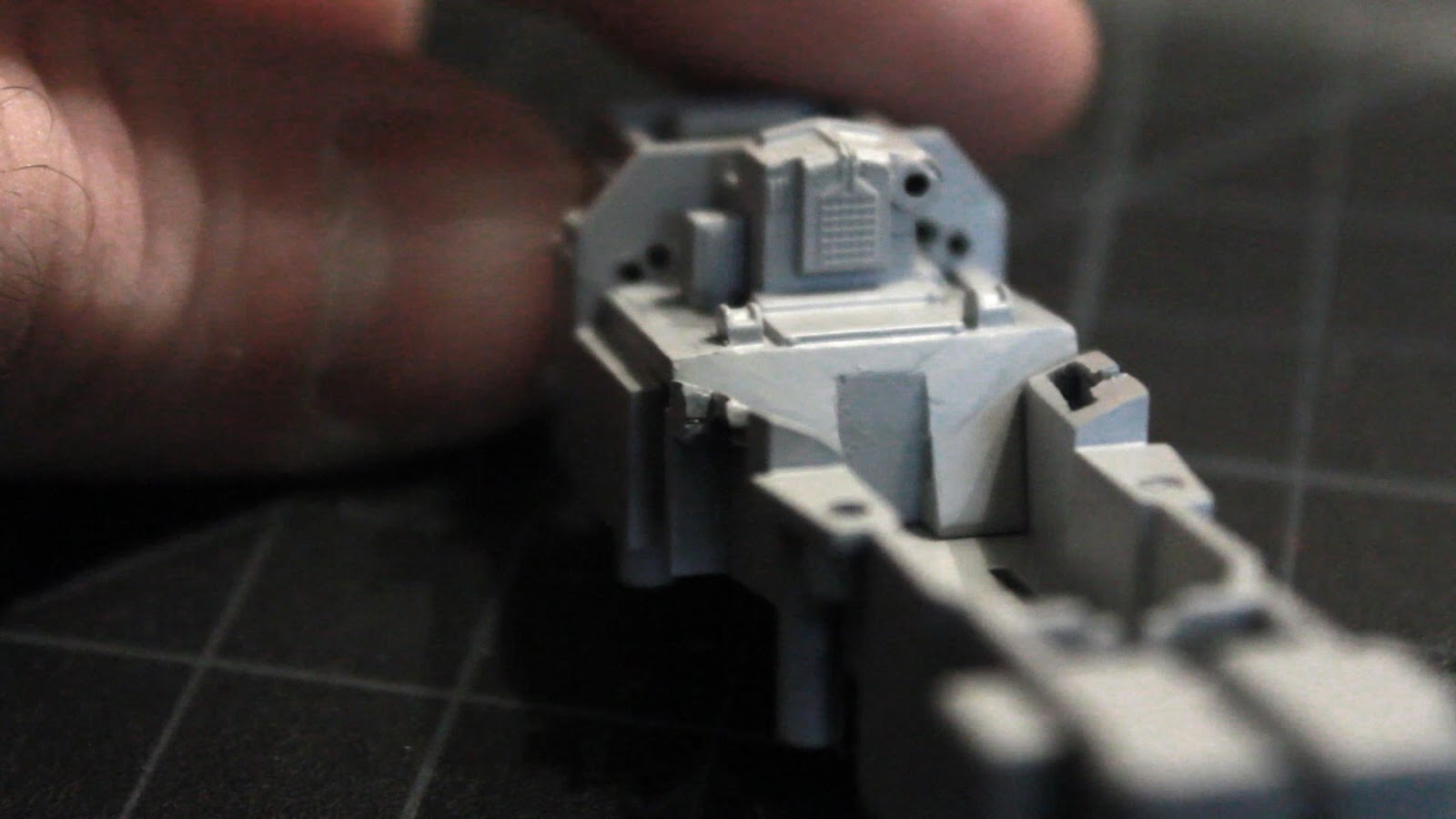 Bandai 1/48 scale X-Wing Model Build: Pt II Cockpit Assembly, Photo ...