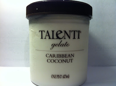 Crazy Food Dude: Review: Talenti Caribbean Coconut Gelato