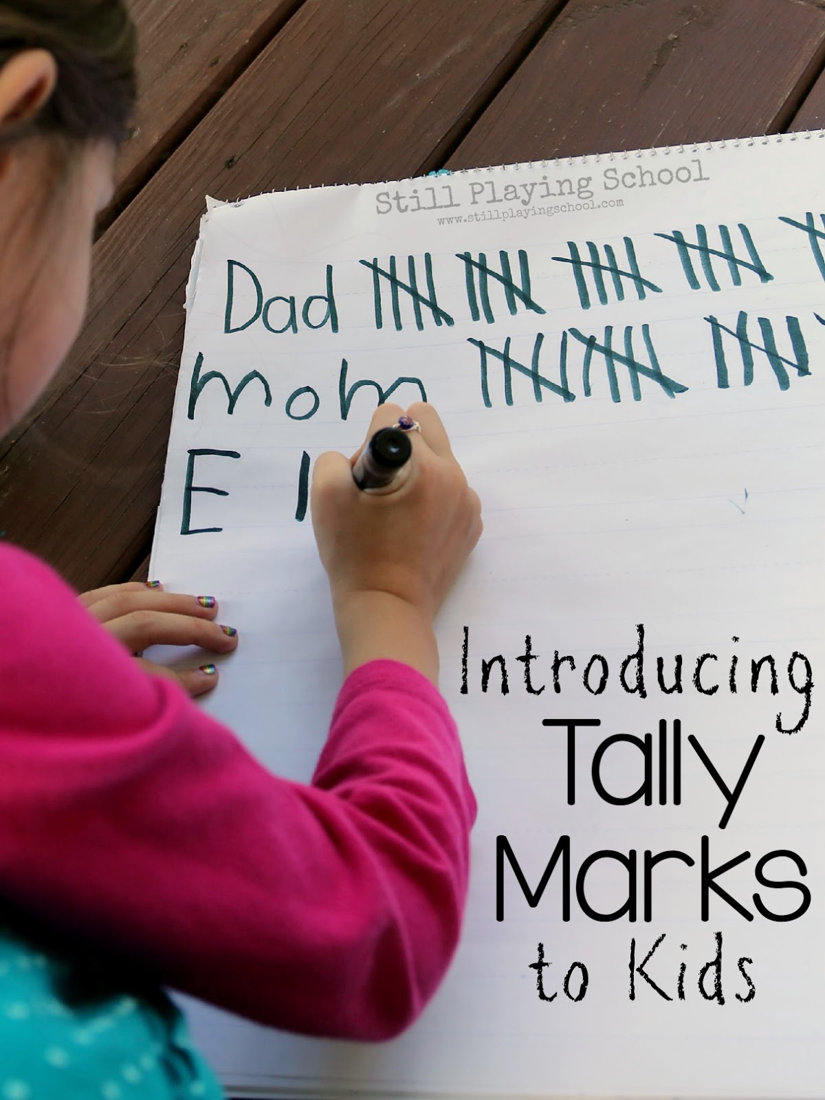 Tally Mark Math for Kids | Still Playing School