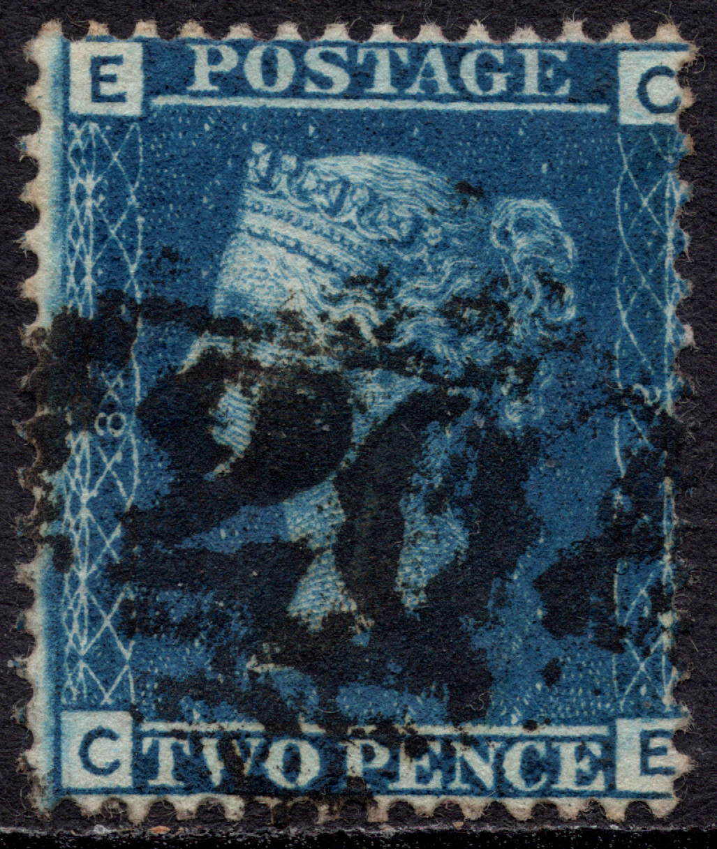 Stamp Valuing: Two Penny Blue