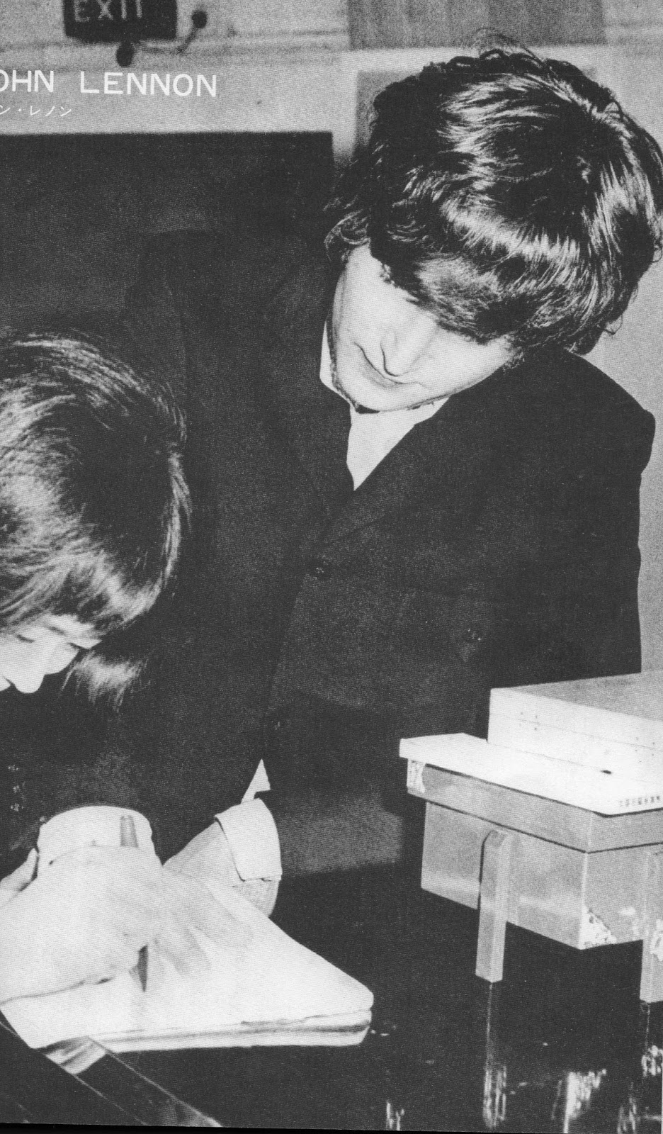 Meet the Beatles for Real: Hand prints