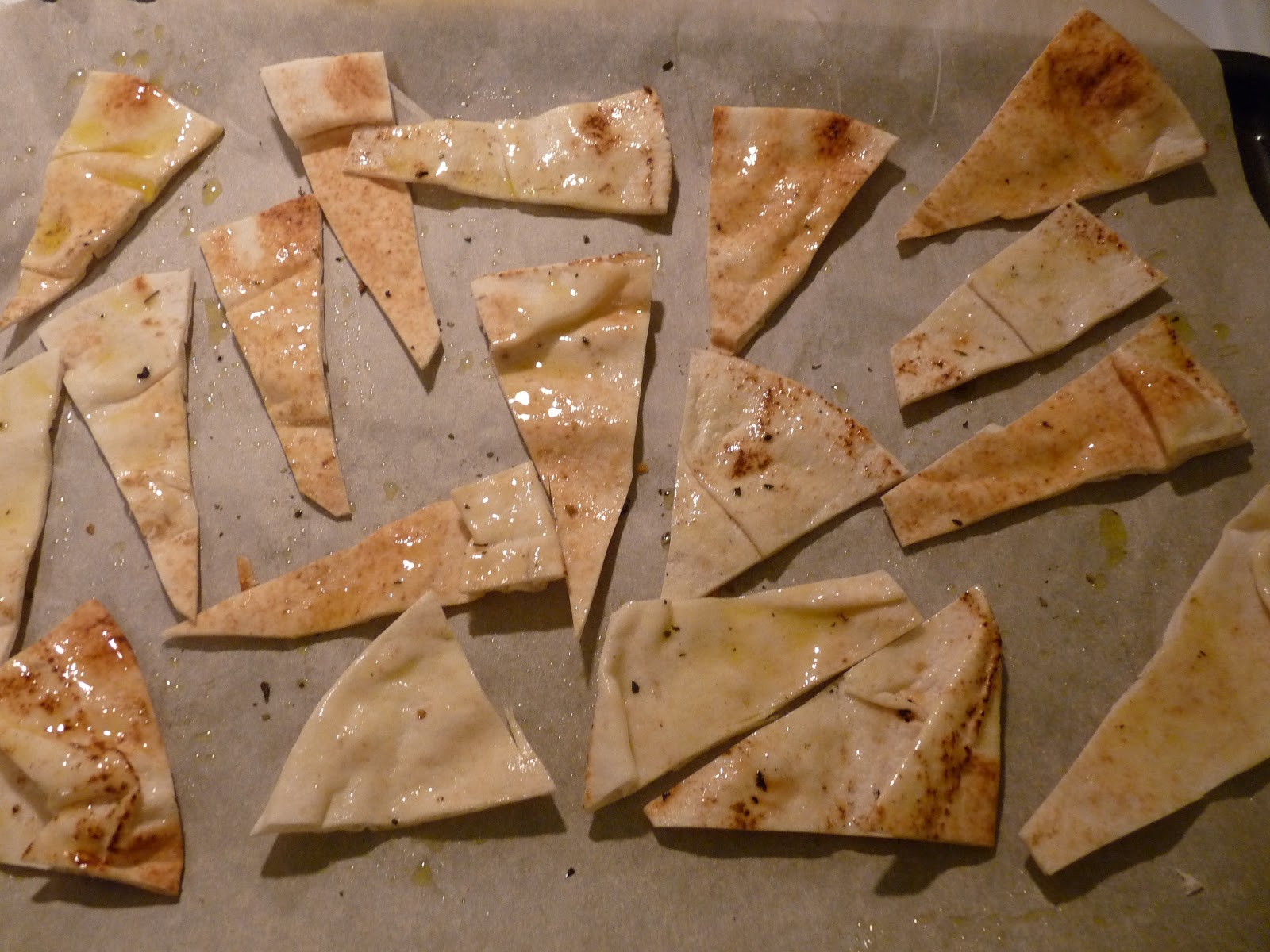 Lolo aux fourneaux: Des chips ! Des chips ! (de pain pita)