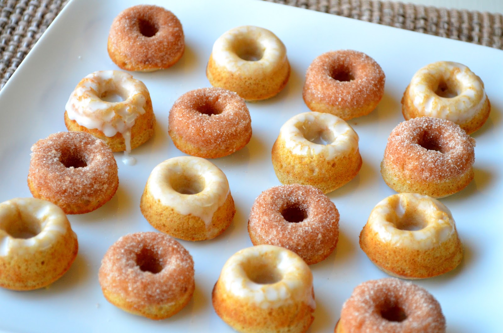 Super Mini Whole Wheat Doughnuts | Searching for Dessert