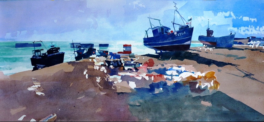 Ian Potts Artist: Hastings Watercolour Series 2013