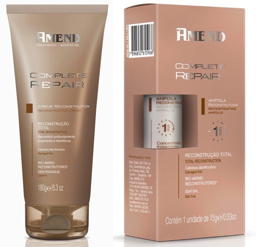 Variedades: Nova linha Amend Treatment Expertise Complete Repair ...