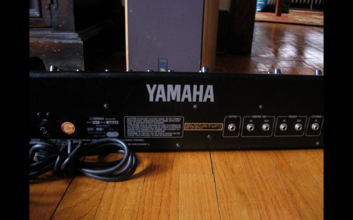 MATRIXSYNTH: Yamaha CS 5 Analog Monophonic Synthesizer SN 9501
