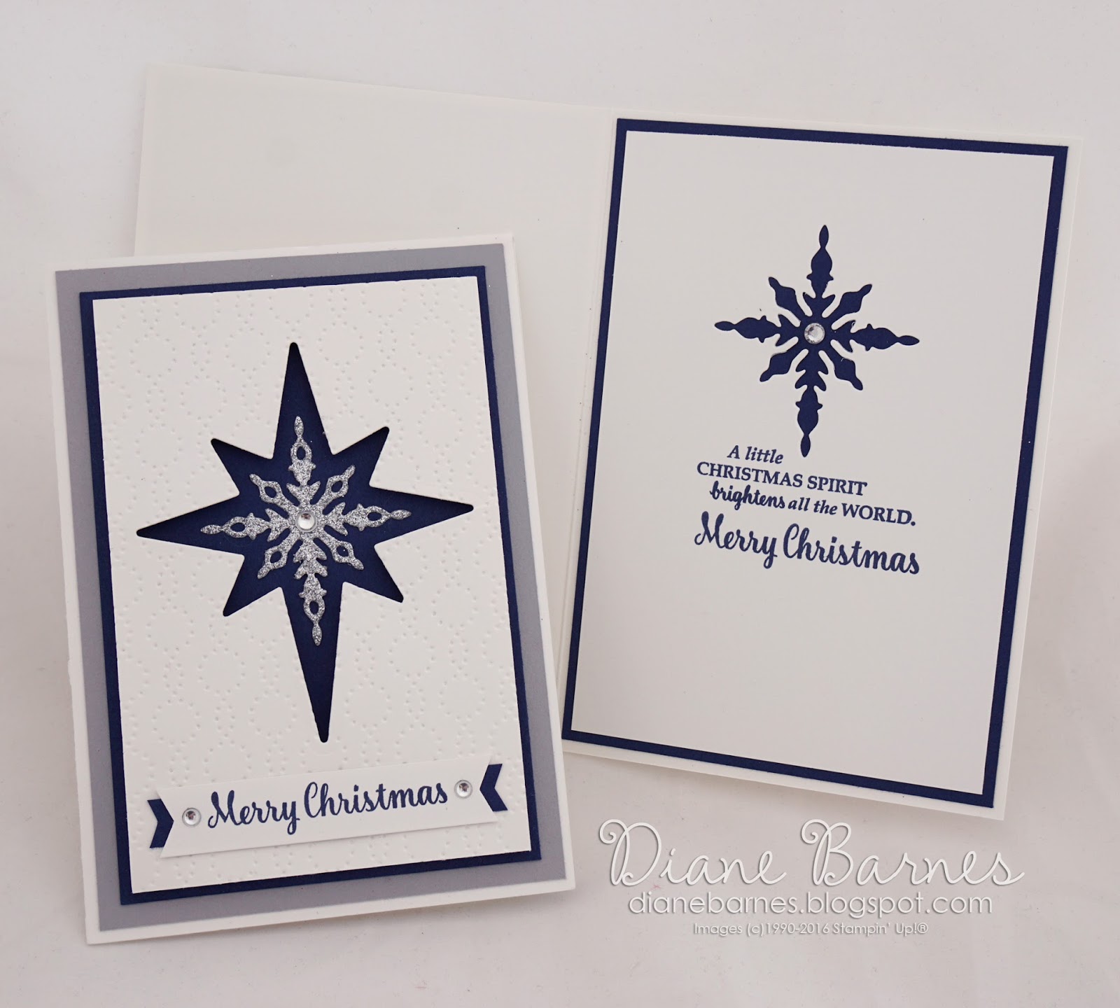 colour me happy: Christmas Star of Light 3 - elegant navy & silver