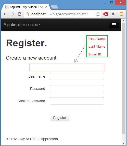 Customize User S Profile In Asp Identity System