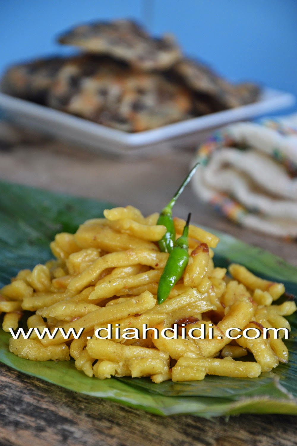 Diah Didi's Kitchen: Mie Pentil & Mie Gaplek..Enake Rek..^_^