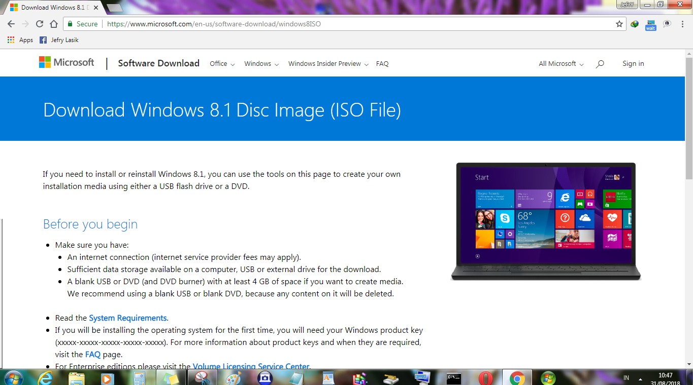 DoWnLoAd IsO WiNdOwS 8.1 PrO