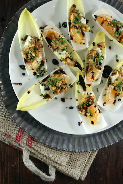 Authentic Suburban Gourmet: Blue Cheese and Walnut Endive Bites ...