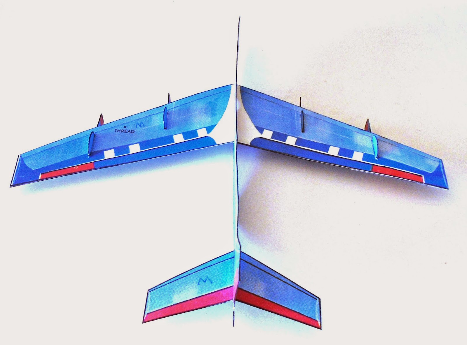 Toys and Stuff: Cheerios Paper Boeing 707 Cereal Premium - Pt 2 Conclusion