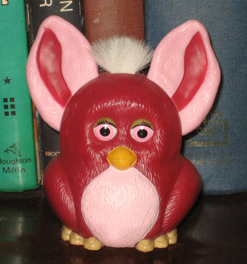 Percy's Fast Food Toy Stories : Red Pink Furby - McD