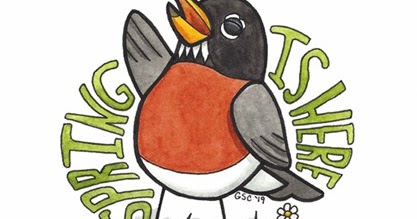 GSC Artwork Blog: Random Project of the Week - Robin cartoon