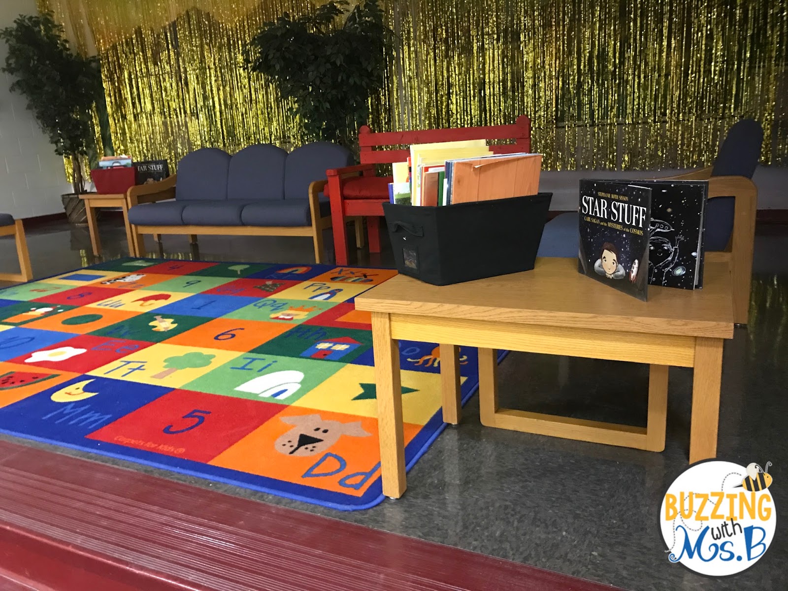 Blast off to family literacy night! Space themed - Buzzing with Ms. B