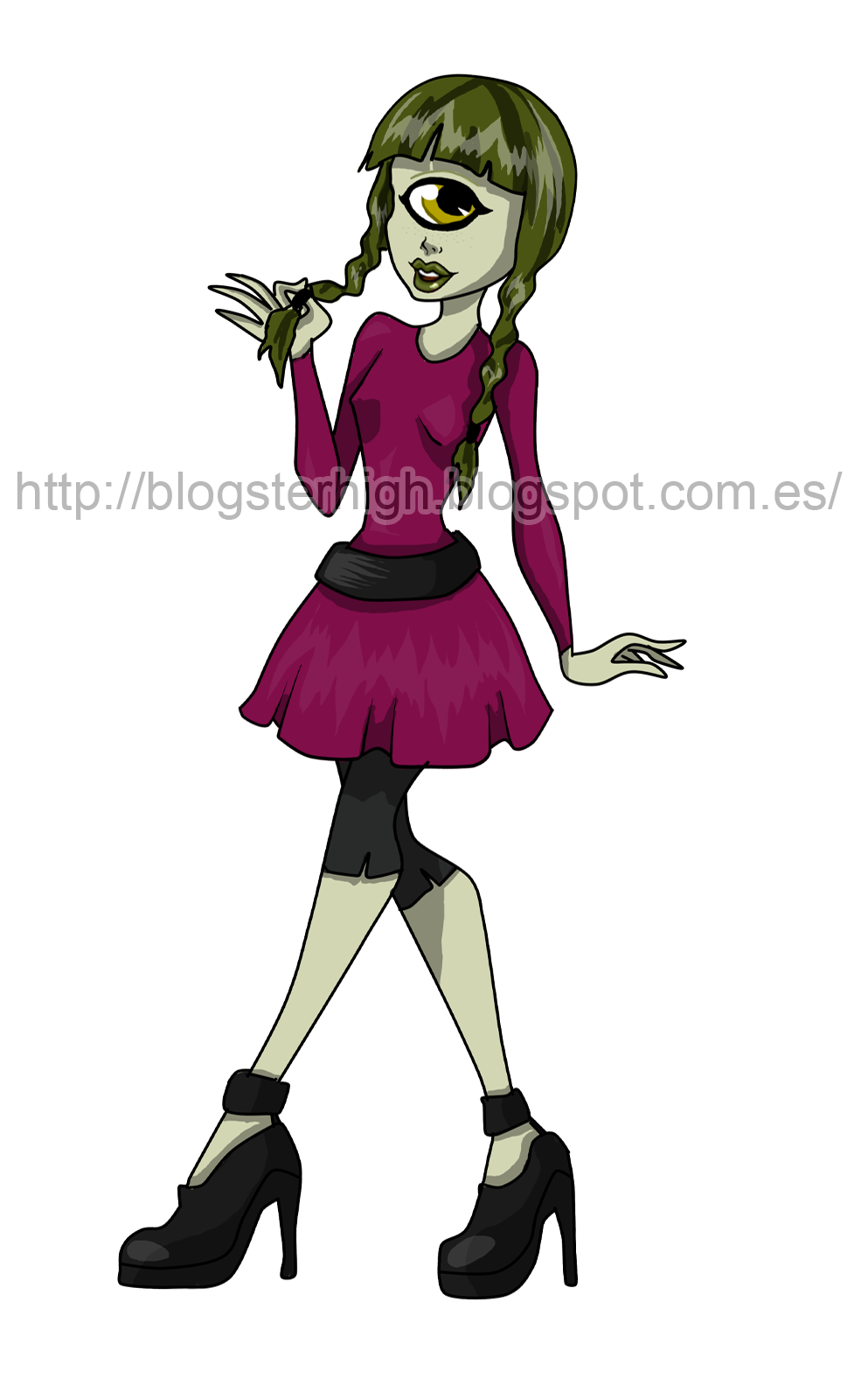 CHISMOSA SPECTRAL BLOG: mattel registra a iris clops y custom de iris