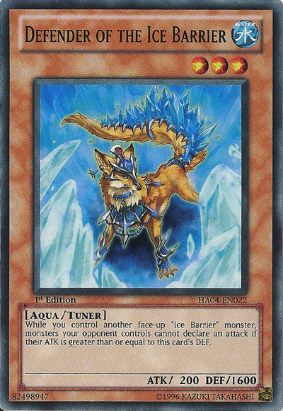 Yugioh: Translate Card :: Ice Barrier