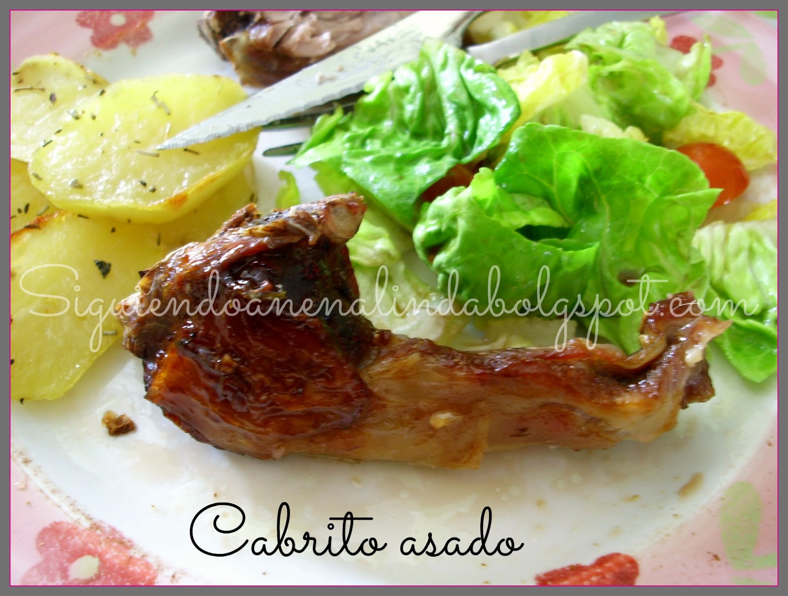 Siguiendo a Nenalinda: Cabrito asado....