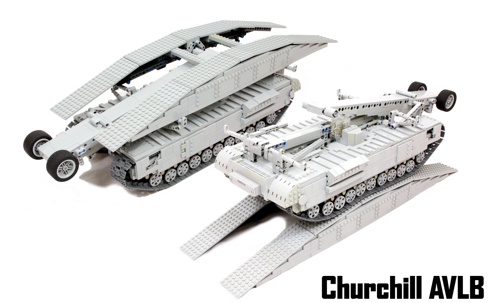 Tommy Styrvoky's MOCs: Churchill bridge layer