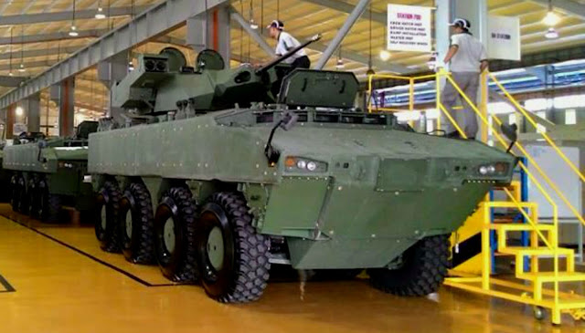 Malaysian Support The Troops: AV-8 Gempita Infantry Combat Vehicle with ...