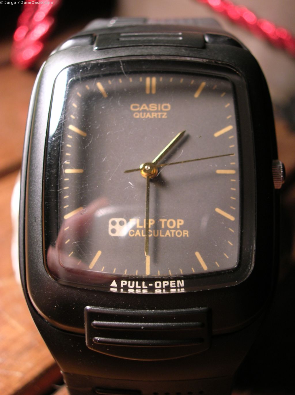 Zona Casio: Casio FTP-10, el curioso "flip-top" calculadora