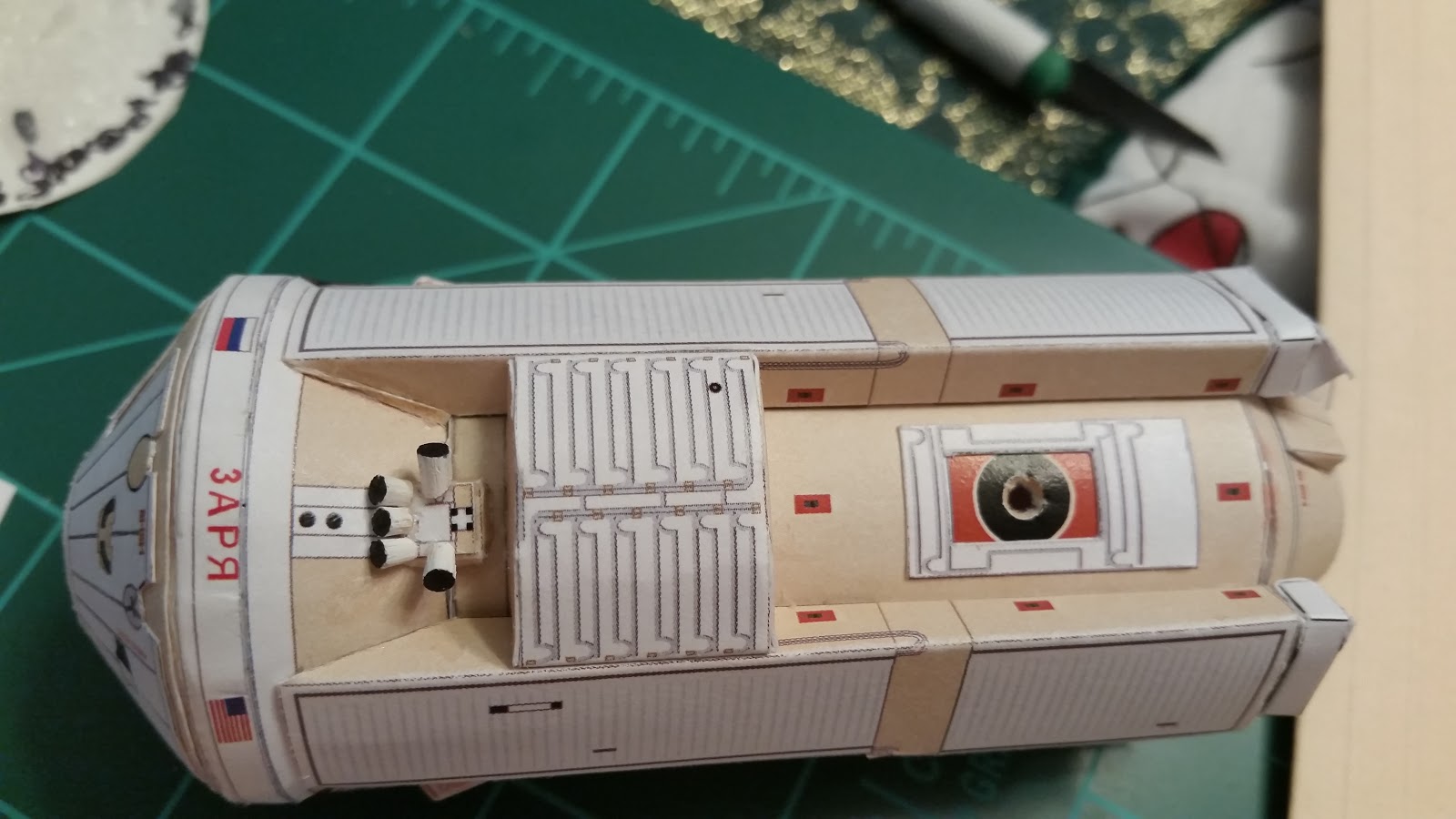 A"Mays"ing Papercraft: ISS "Sunrise"