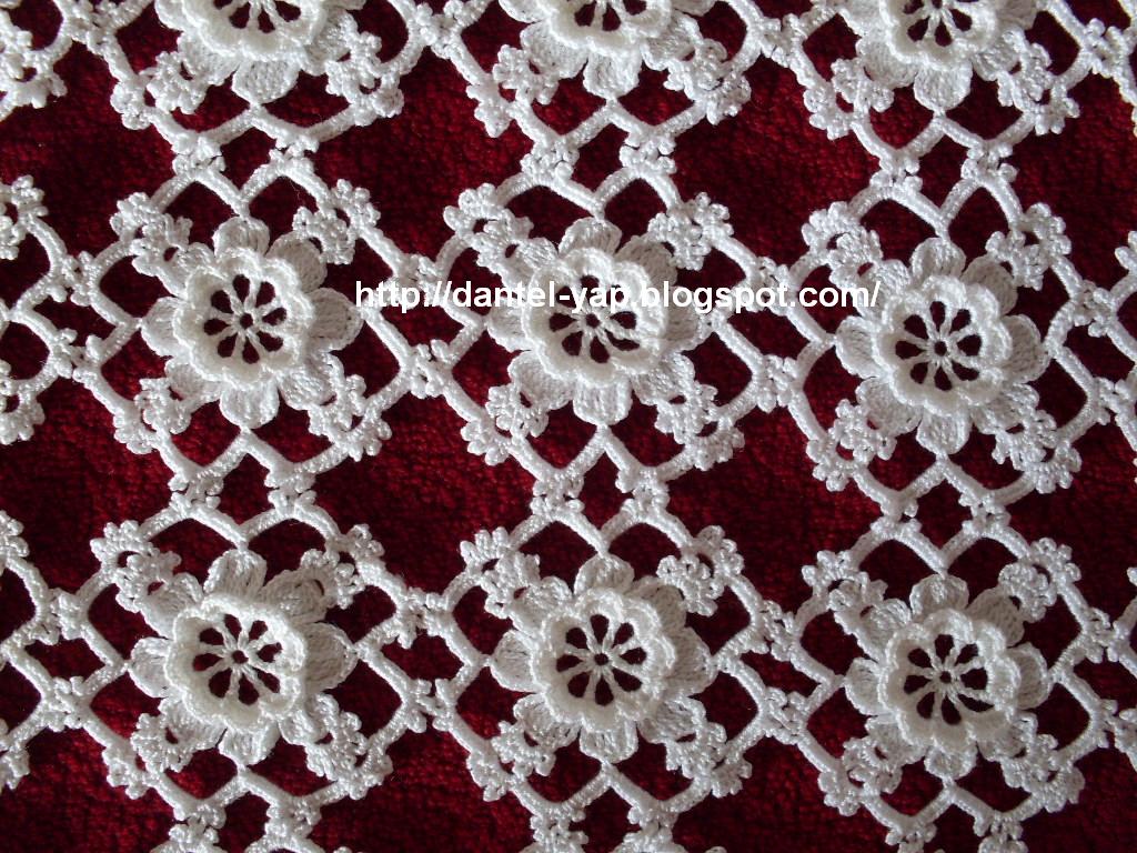 oya örnekleri Dantel Örnekleri: Vitrin Danteli Modeli