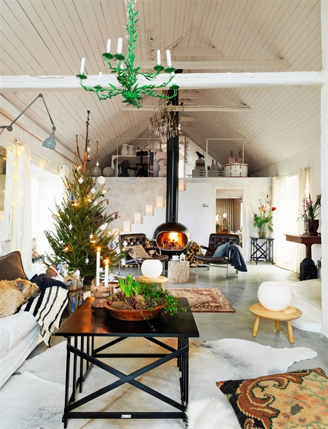 Kreativa Kvadrat AB: Julinspiration hemma hos inredaren Lotta Hogrell!