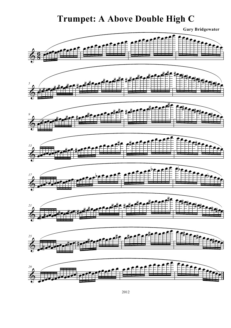 Trumpet Double A at Carolyn Lafleur blog