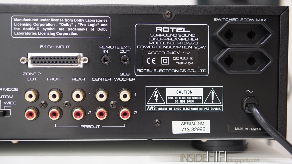 Inside Hi-Fi: Rotel RTC-970