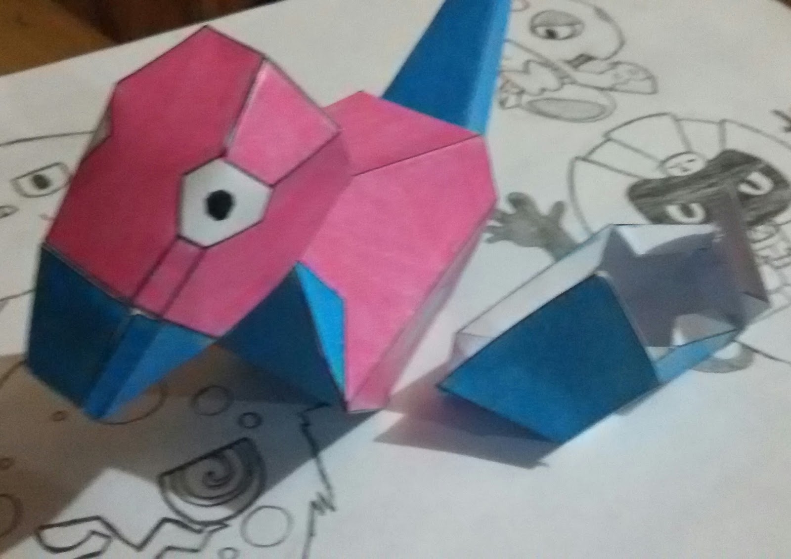 Tutorial Papercraft Porygon 3D