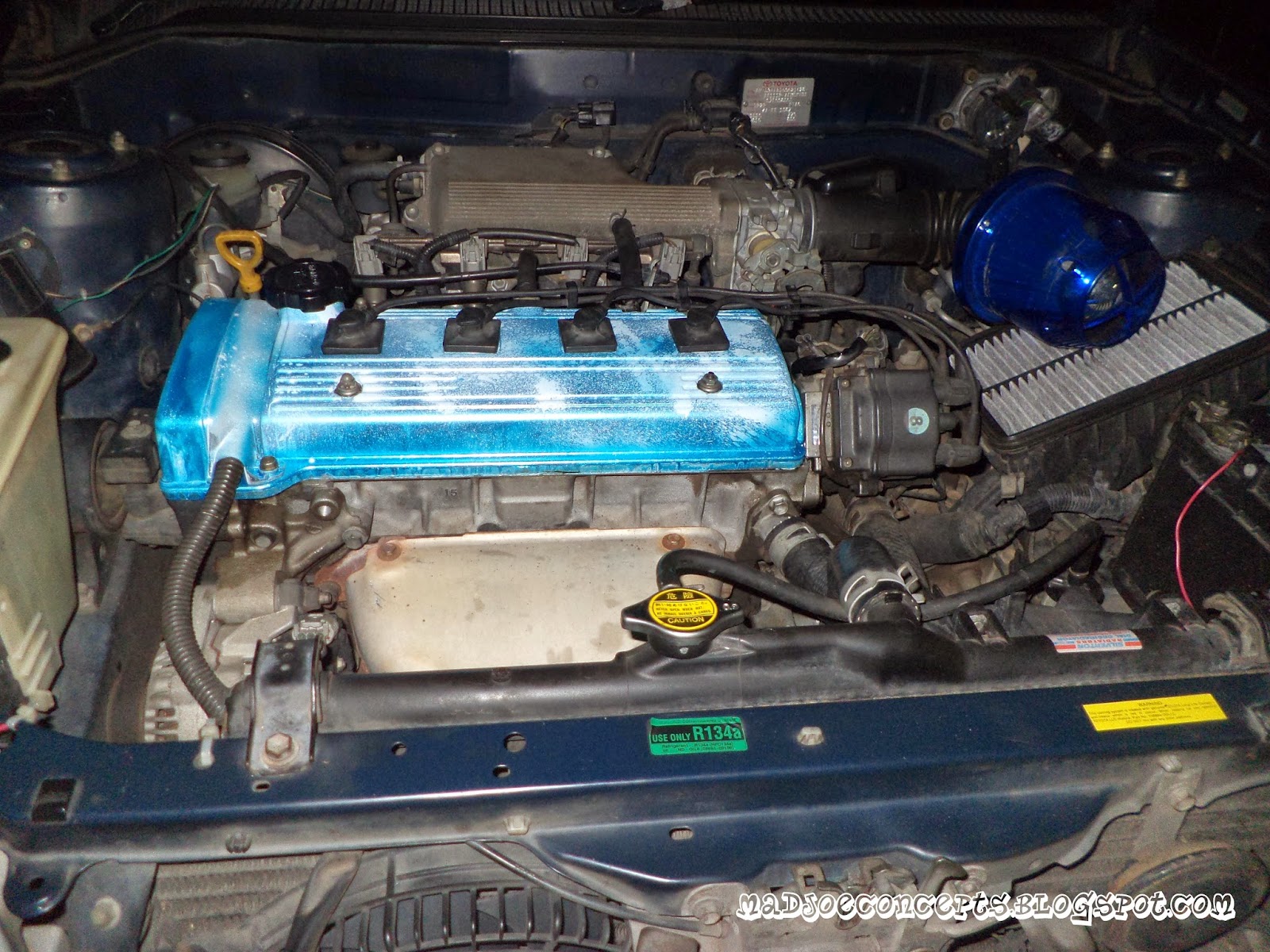 MADJOE CONCEPTS : 4afe tappet/rocker cover respray