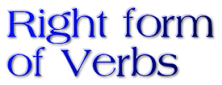 Right Form of Verbs ( Past Tense ) - Learning English Grammar