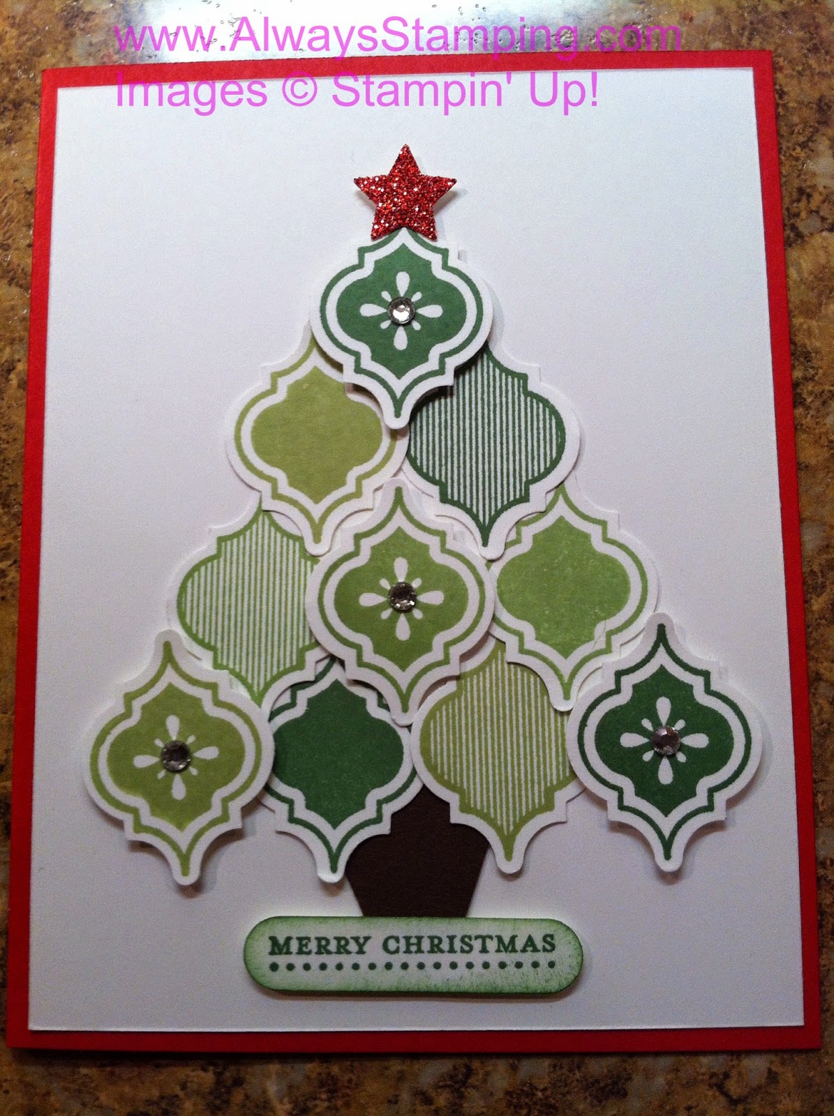 Always Stamping: Mini Christmas Stamp-a-Stack