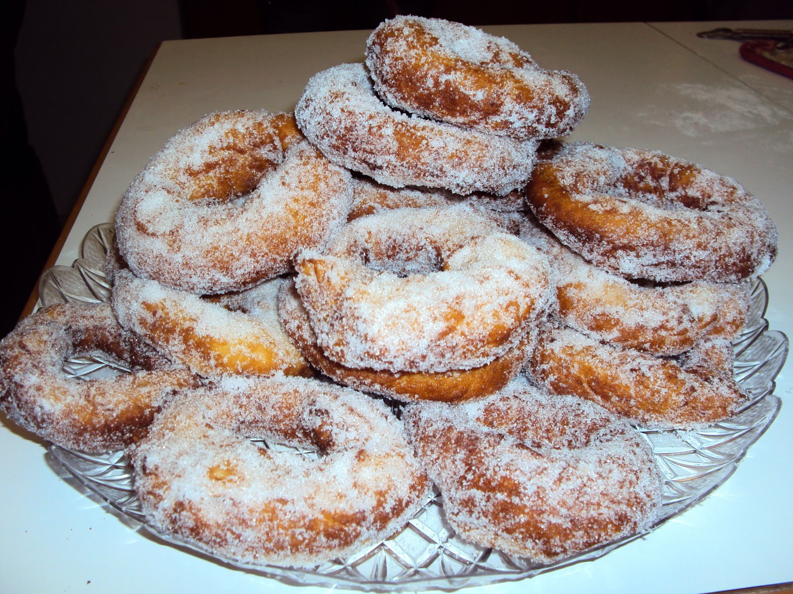 a cucina e mammà: le graffe