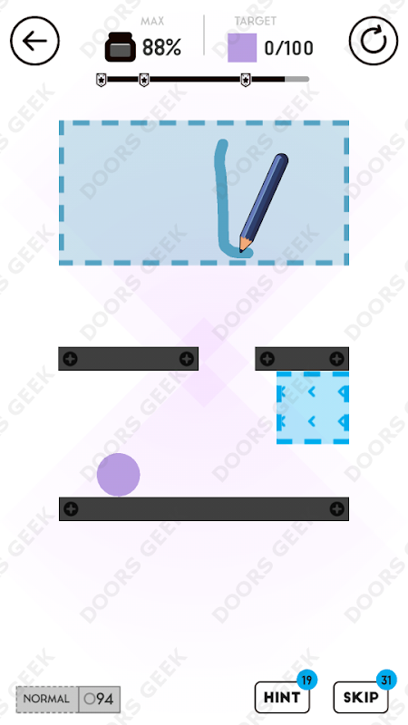 Draw Here Level 94 ~ Doors Geek