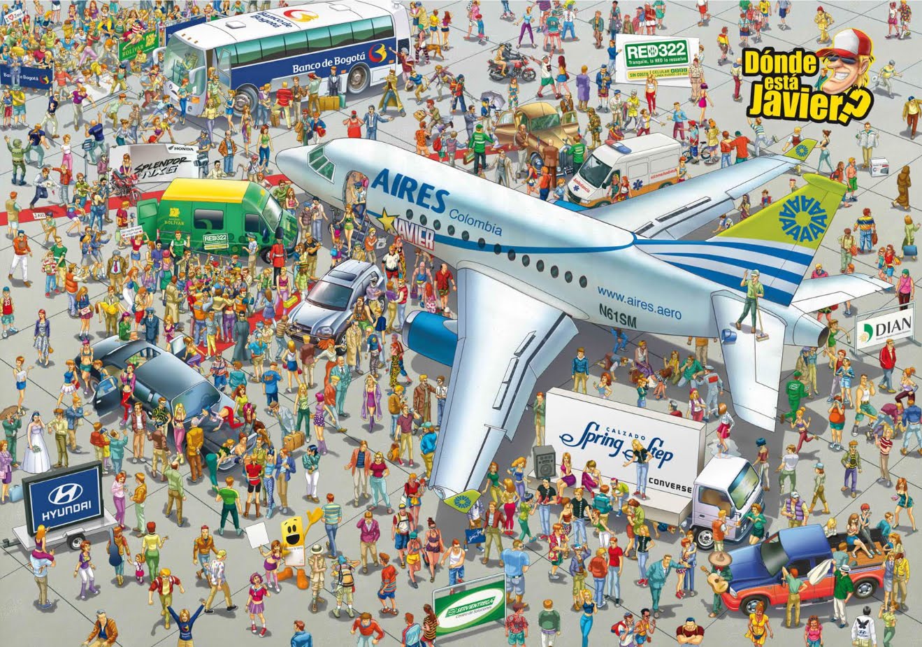 Rekiam: JUEGO DONDE ESTA JAVIER? ESCENARIO 1 - LA LLEGADA