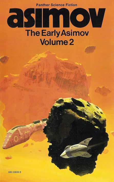 analog ear: Asimov book covers (by Chris Foss)