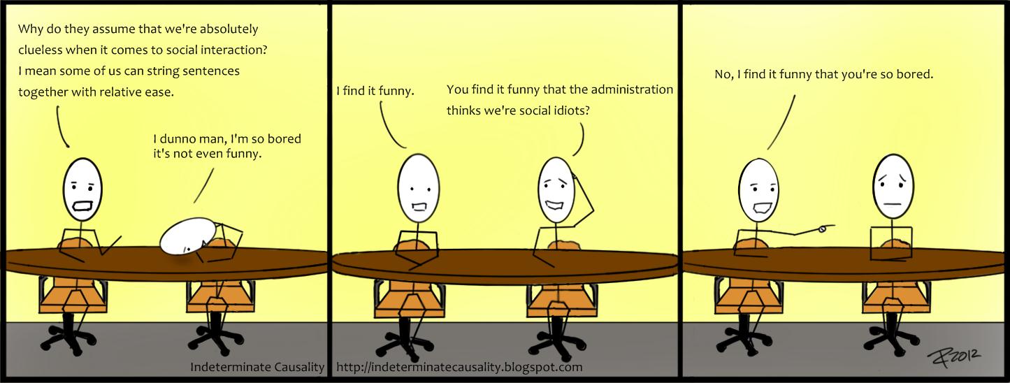 Indeterminate Causality: Social Interaction