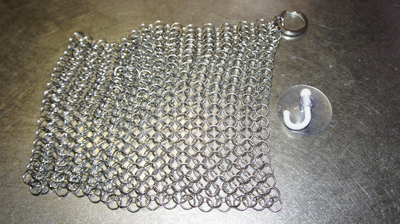 Cast Iron Stainless Steel Chainmail Scrubber by Crucible Cookware ~ Let ...