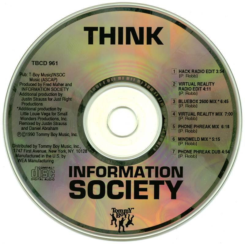 Promo, Import, Retail CD Singles & Albums: Information Society - Think ...