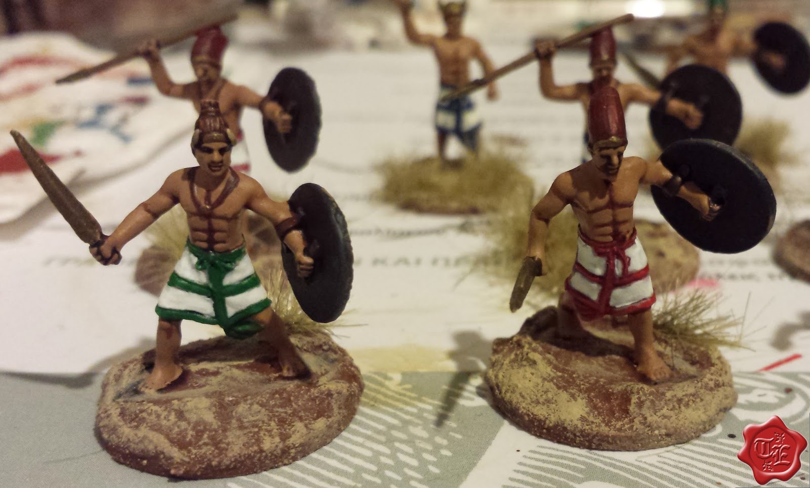 Miniatures & Terrain: Caesar Set H048 The Sea Peoples (the first lot)