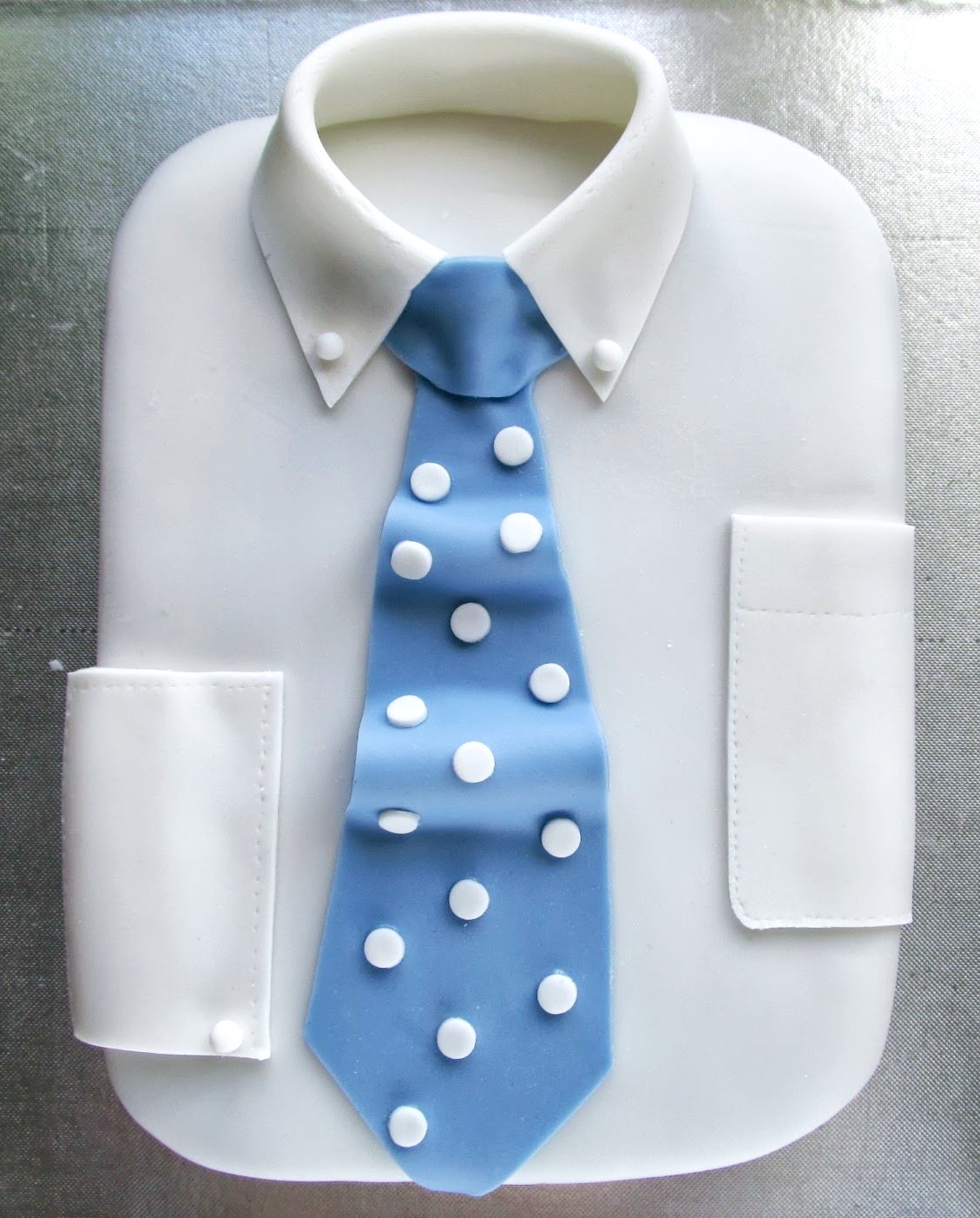 Good Food, Shared: How to Make a Shirt and Tie Cake